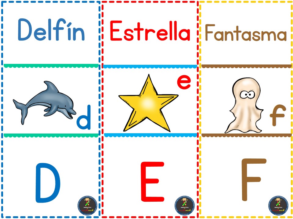 Domino para jugar y repasar el abecedario AIP (2)