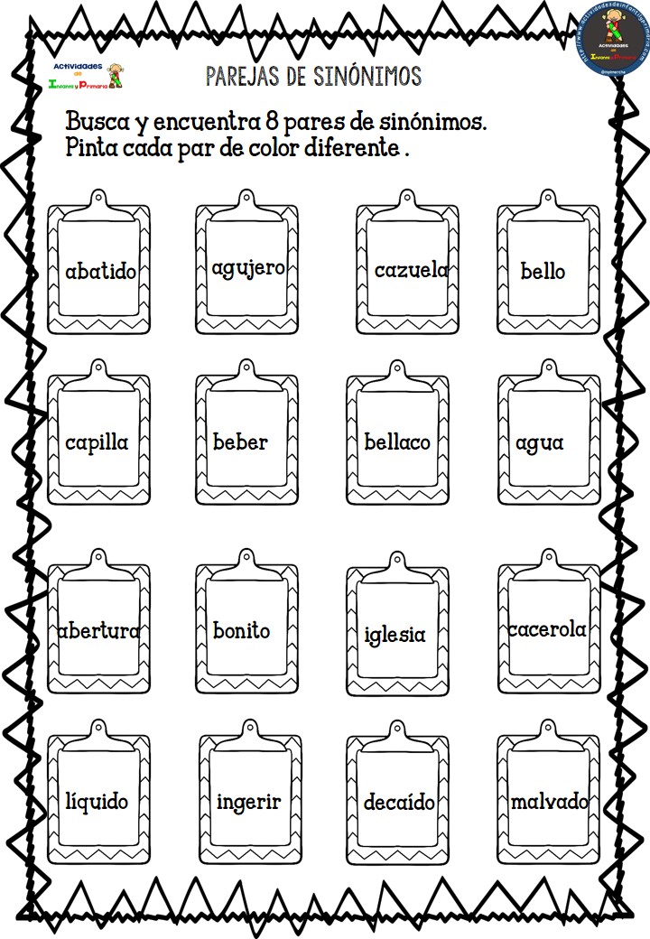 Sinónimos y Antónimos (2)