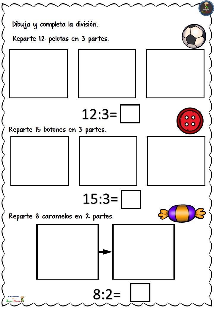 Aprendemos a repartir y dividir en Primaria (4) Aprendemos a repartir y dividir en Primaria (4)