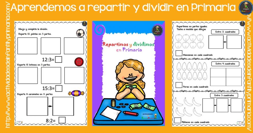 Aprendemos a repartir y dividir en Primaria - Actividades de infantil y ...