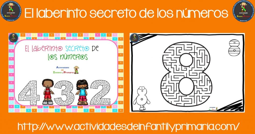 El laberinto secreto de los números - Actividades de infantil y primaria