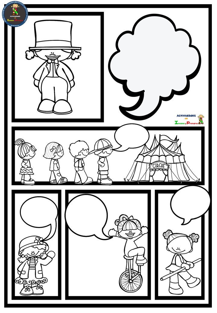 Vamos A Crear Un Cómic Actividades De Infantil Y Primaria