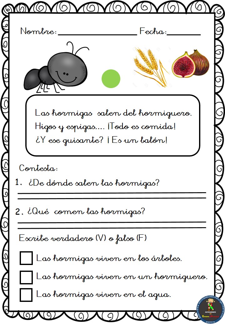 Textos cortos para trabajar las lecturas comprensivas (2)