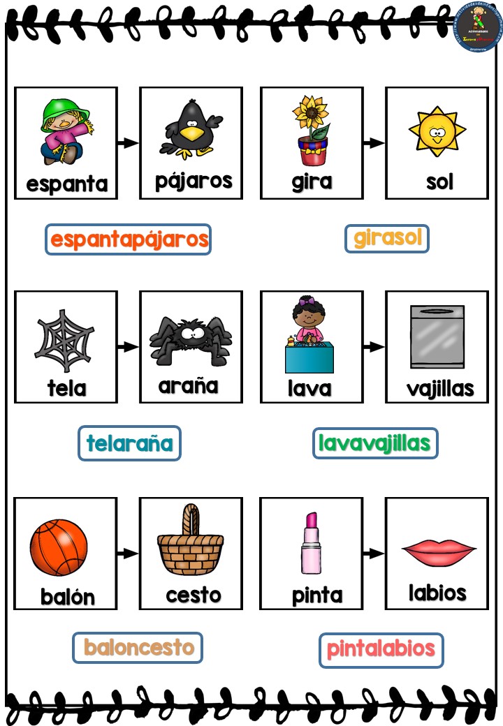 Trabajamos las palabras compuestas en primaria (2)