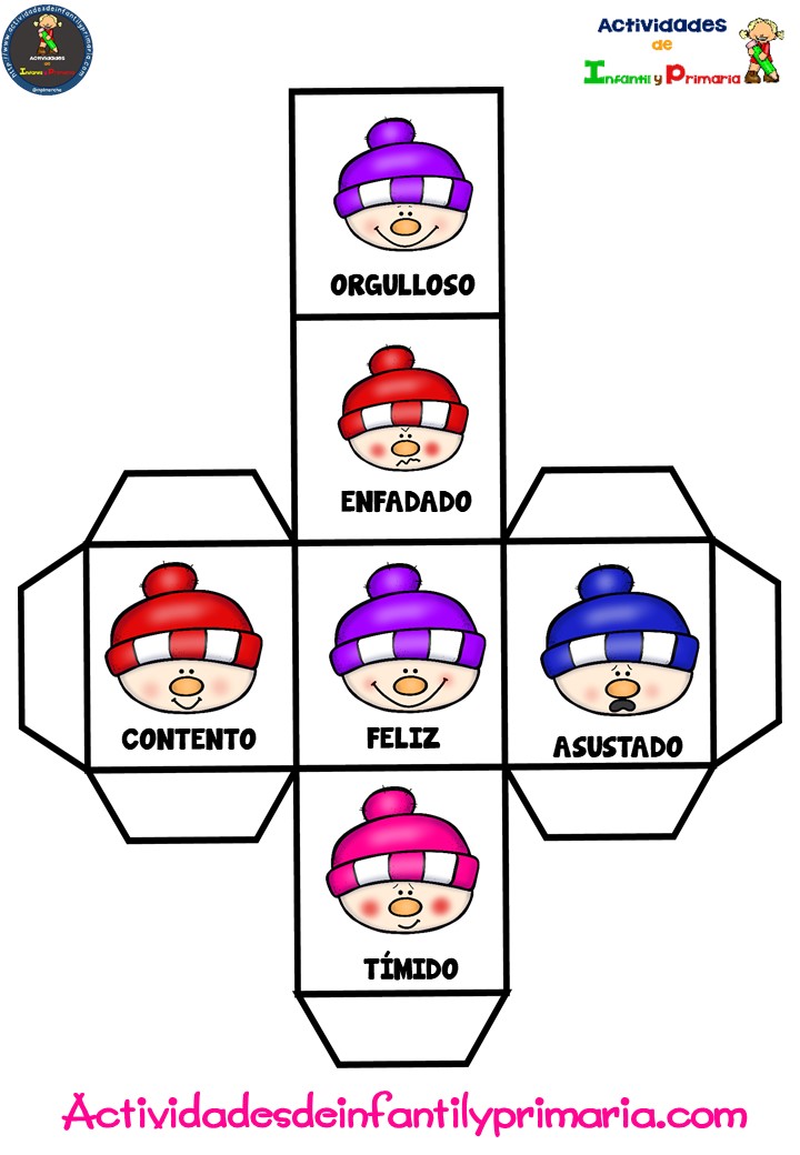 Trabajamos las emociones con estos divertidos dados (2) Trabajamos las emociones con estos divertidos dados (2)
