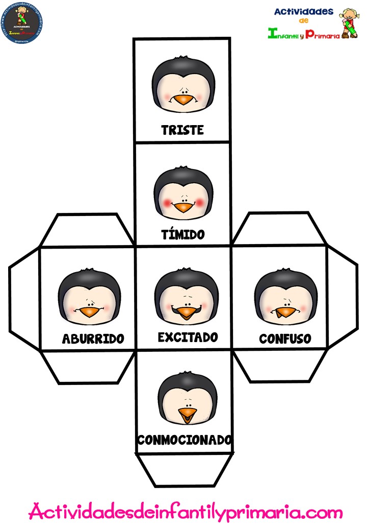 Trabajamos las emociones con estos divertidos dados (4)