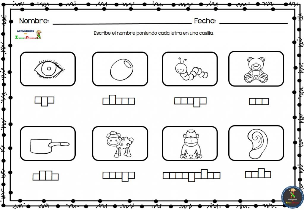 Colección de fichas para trabajar las vocales. Vocal O (3)