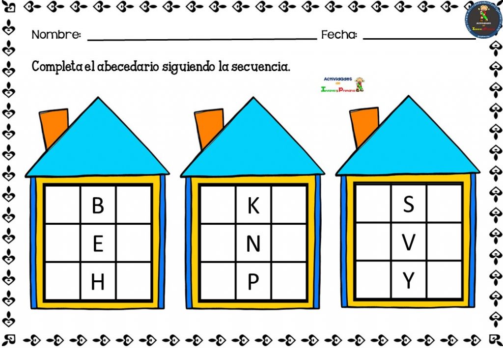 Actividades para aprender el abecedario (2)