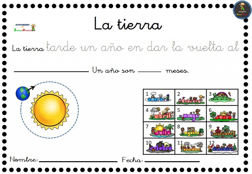 Conocemos El Sistema Solar Con Este Cuadernillo De Actividades