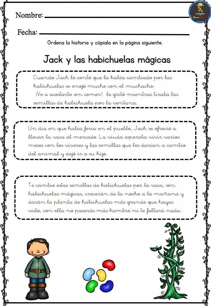 Nuevas fichas de comprensión lectora con cuentos clásicos - Imagenes ...