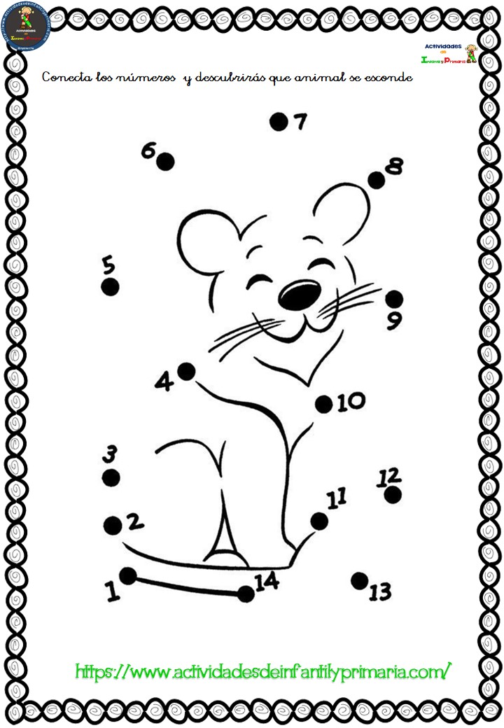 Actividades matemáticas -conecta los puntos y descubre quien se oculta (1)