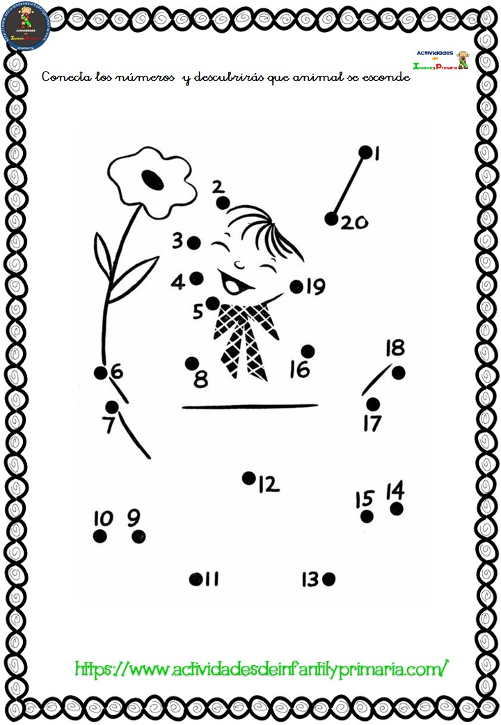 Actividades matemáticas -conecta los puntos y descubre quien se oculta (6)
