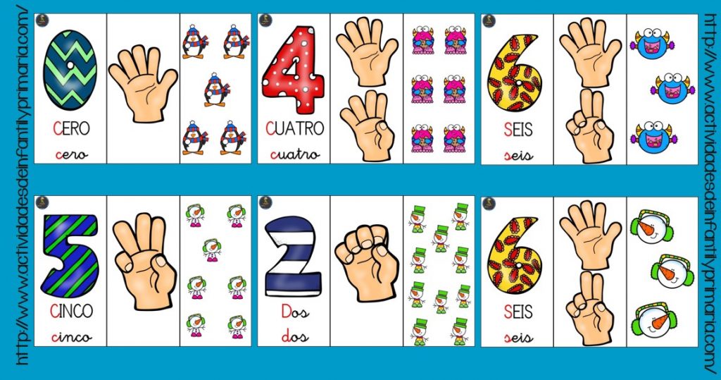 Librito manipulativo: Aprendemos los números del 1 al 10 - Actividades ...