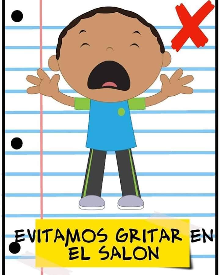 Bonitas láminas con las normas de aula -Orientacion Andujar