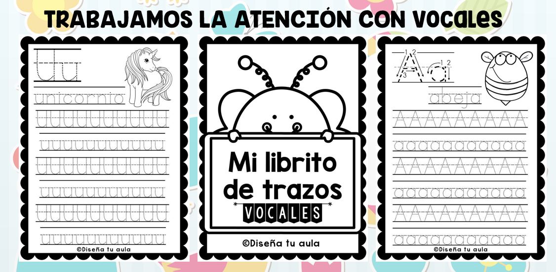 MI librito de trazos para preescolar las vocales - Actividades de ...