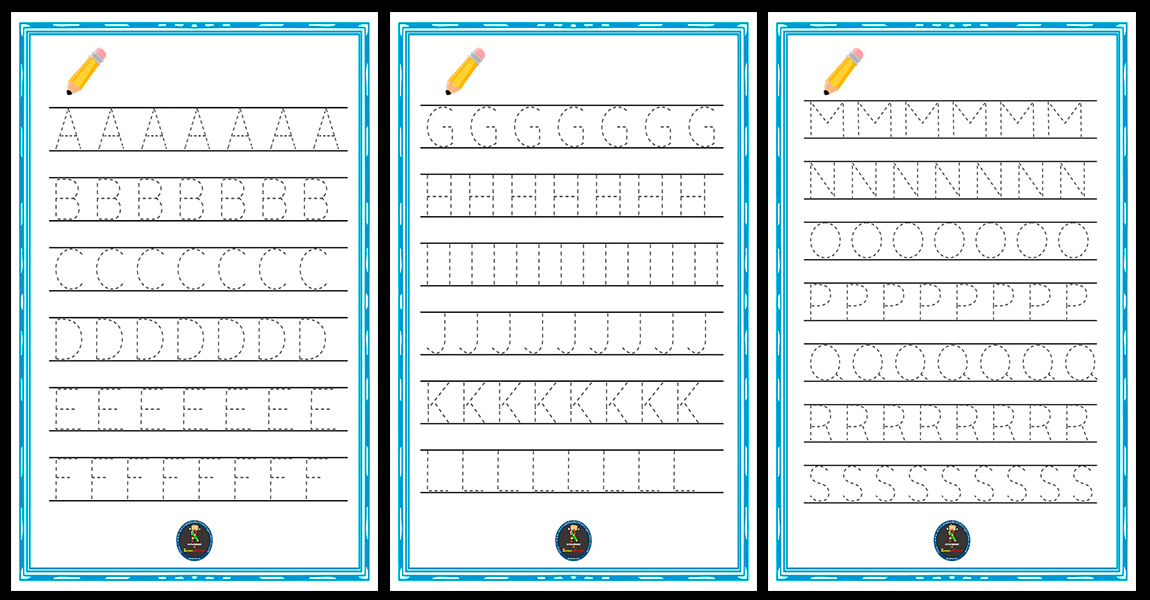 Motricidad fina: Repasa el trazo de las letras del abecedario en ...