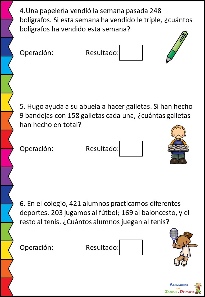 Problemas De Suma Para Niños De Segundo Grado Cuadernillo 50