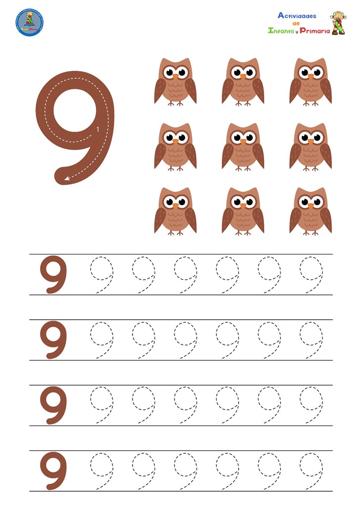 fichas trazo números (9)