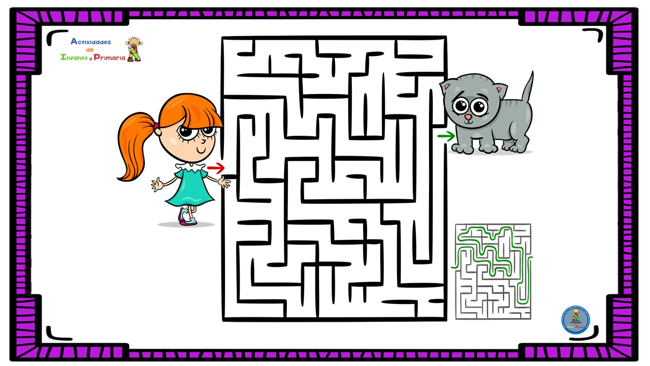 Juegos De Laberintos Para Imprimir Con Respuestas