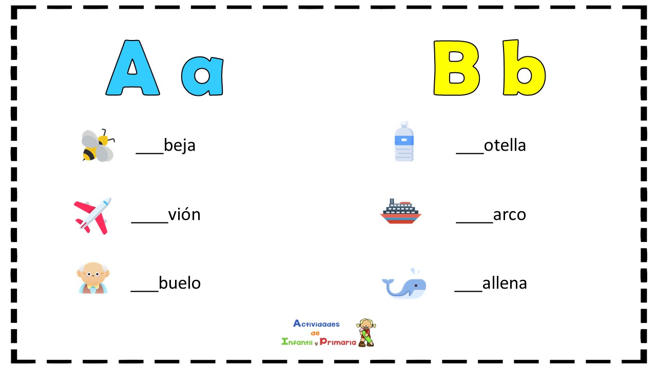 Lectoescritura: Repasamos todas las letras del abecedario - Actividades ...