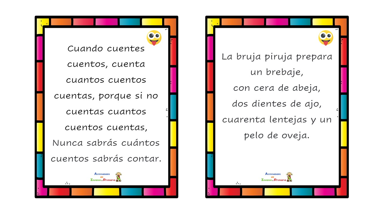 Trabalenguas Para Ninos Trabalenguas Cortos【La Mejor