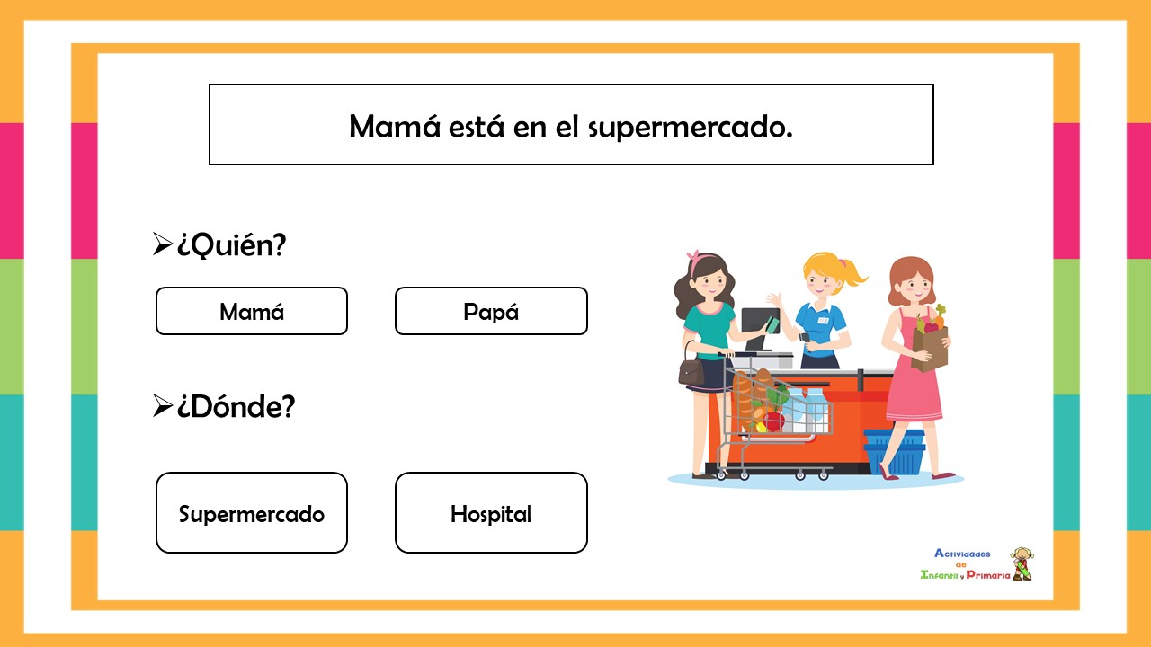 Ficha interactiva de comprensión lectora - Actividades de infantil y ...