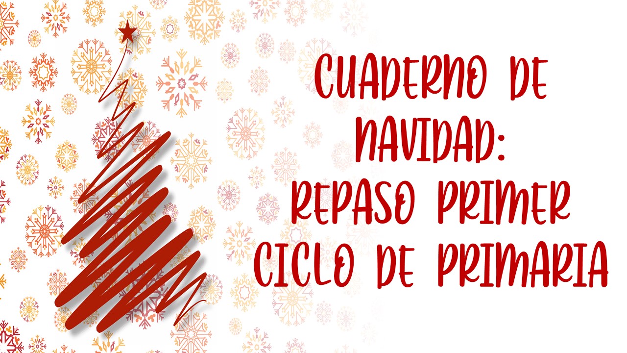 cuaderno navidad repaso