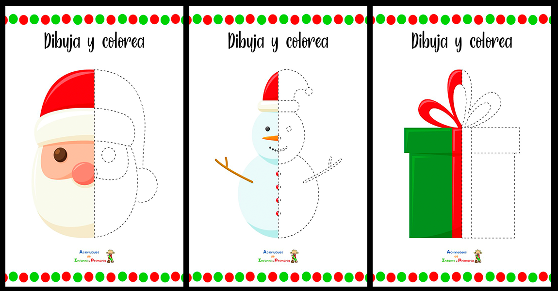 Trabajamos la lateralidad a través de la simetría con dibujos de ...