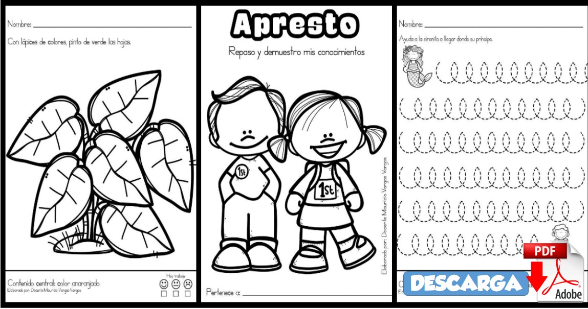 Cuaderno de repaso: Apresto y grafomotricidad - Actividades de infantil ...