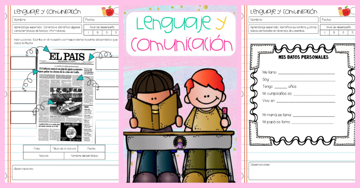 Cuaderno de Lenguaje y Comunicación para Educación Infantil ...