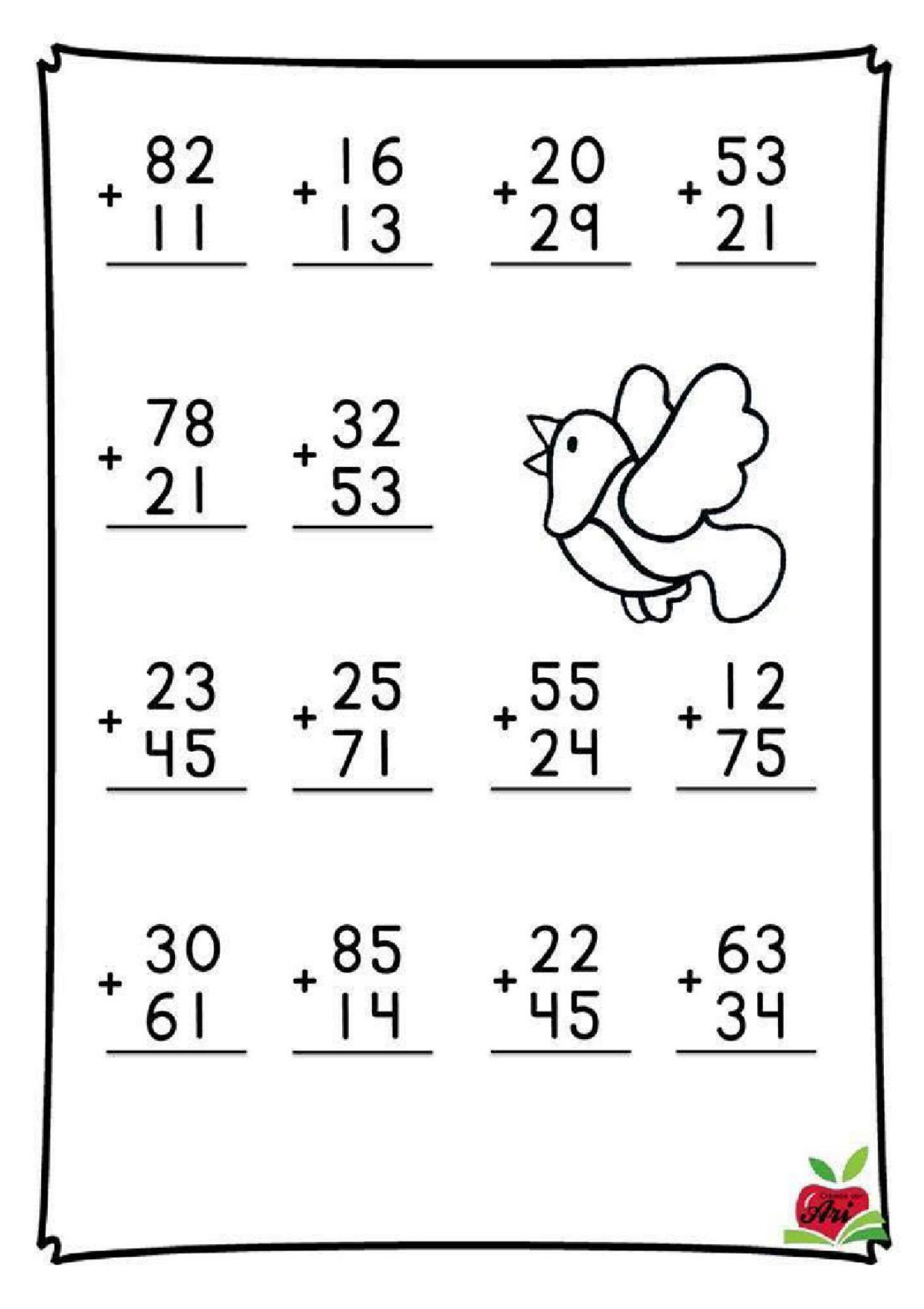 Libro De Cálculo Sumas Sin Llevar Actividades De Infantil Y Primaria