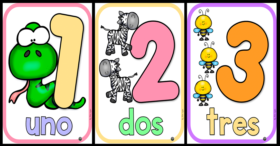 Numeros 1 10 De Star Leyva 2 Carteles Y Murales De Numeros Images