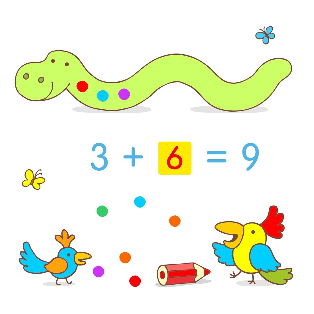 Sencillas sumas visuales para Infantil - Actividades de infantil y primaria