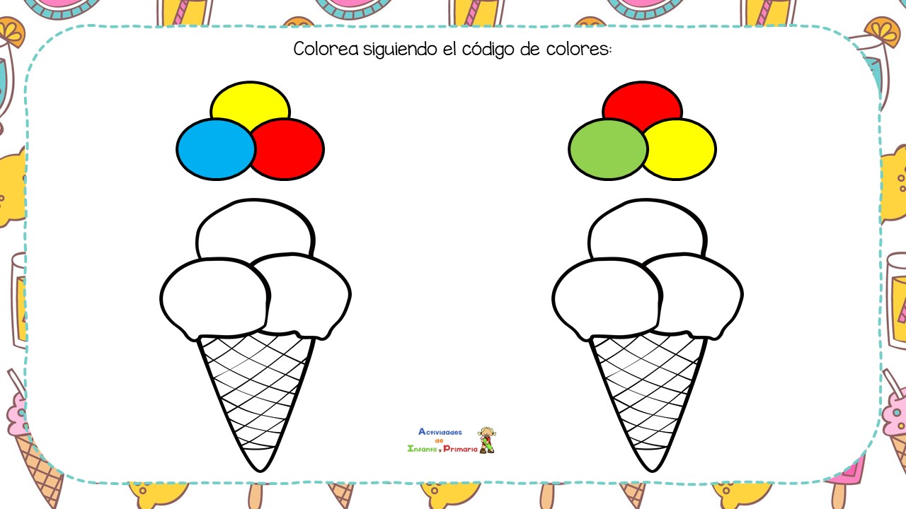 Actividades Con Temática De Helado Divertida Actividad Veraniega Para