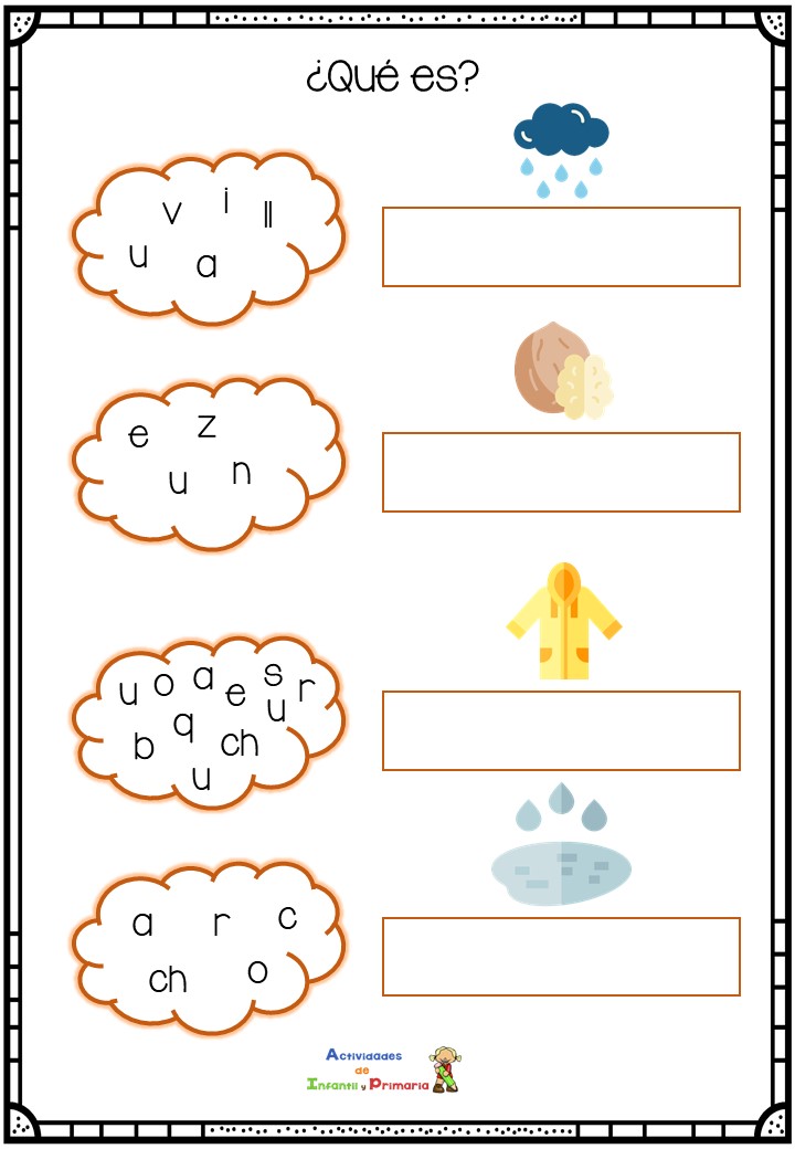 vocabulario otoño (3)