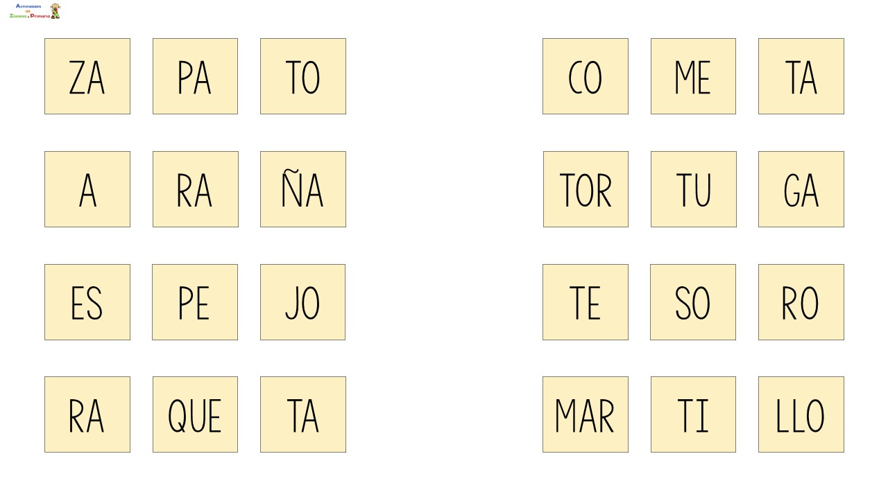 palabras trisílabas (9)