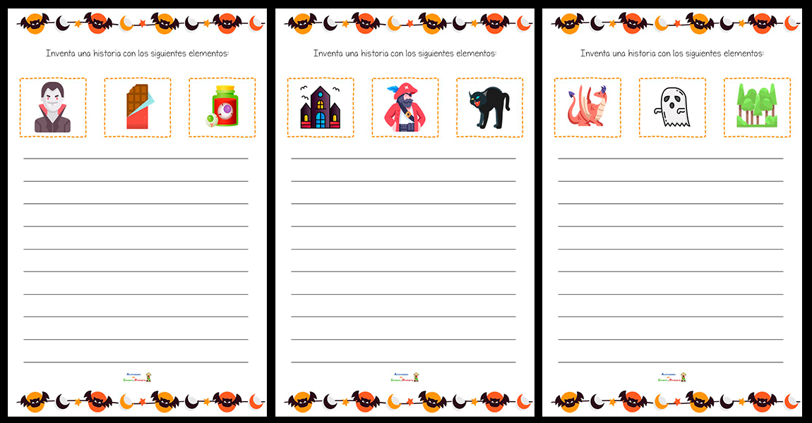 Escritura creativa: Inventa una historia de Halloween - Actividades de ...