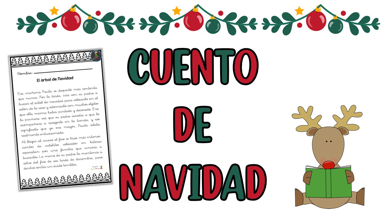 Cuento de Navidad para trabajar la comprensión lectora - Actividades de ...