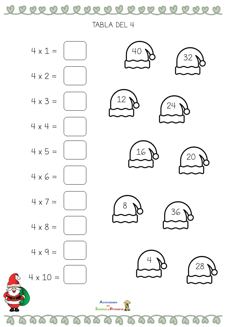 tablas multiplicar Navidad (4)