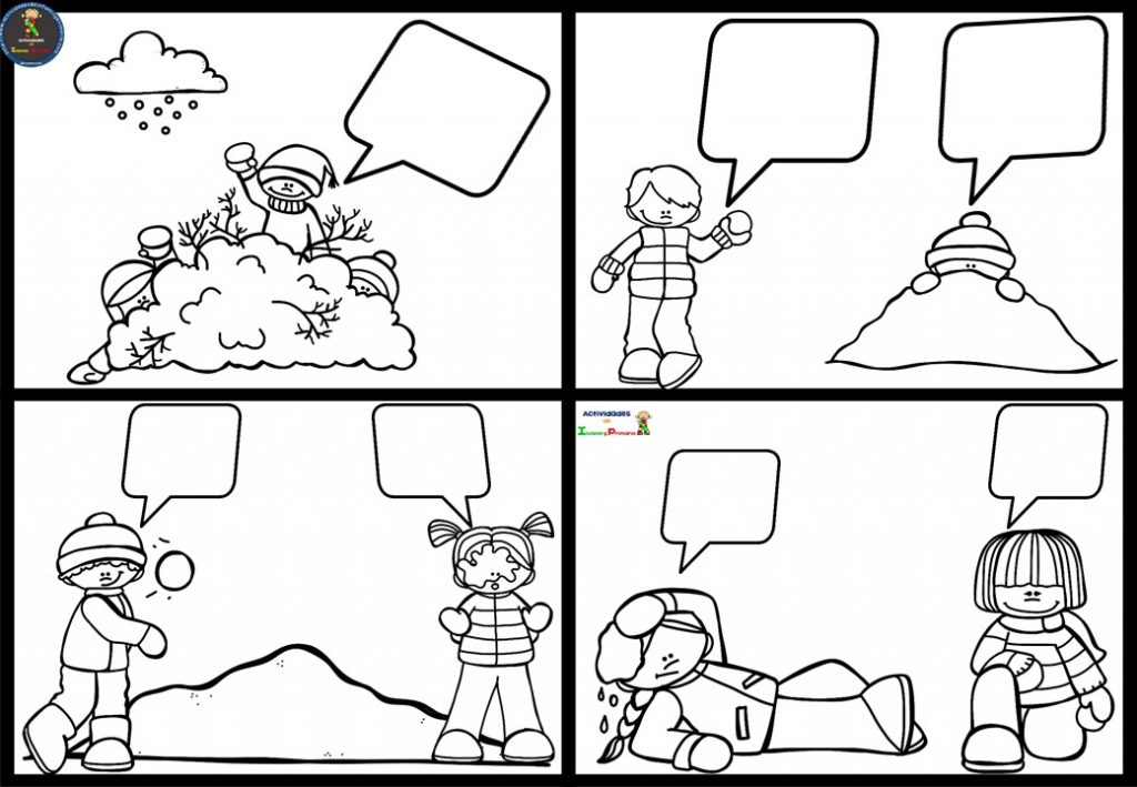 Actividad de escritura creativa: Inventa un cómic - Actividades de infantil y primaria