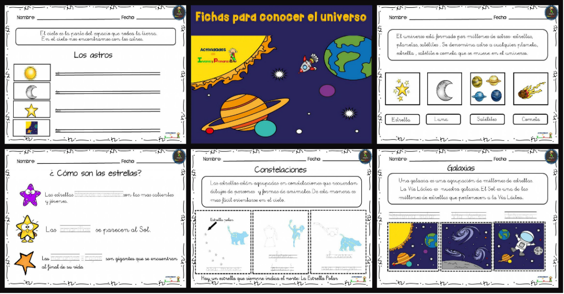 Hoja De Trabajo Del Universo