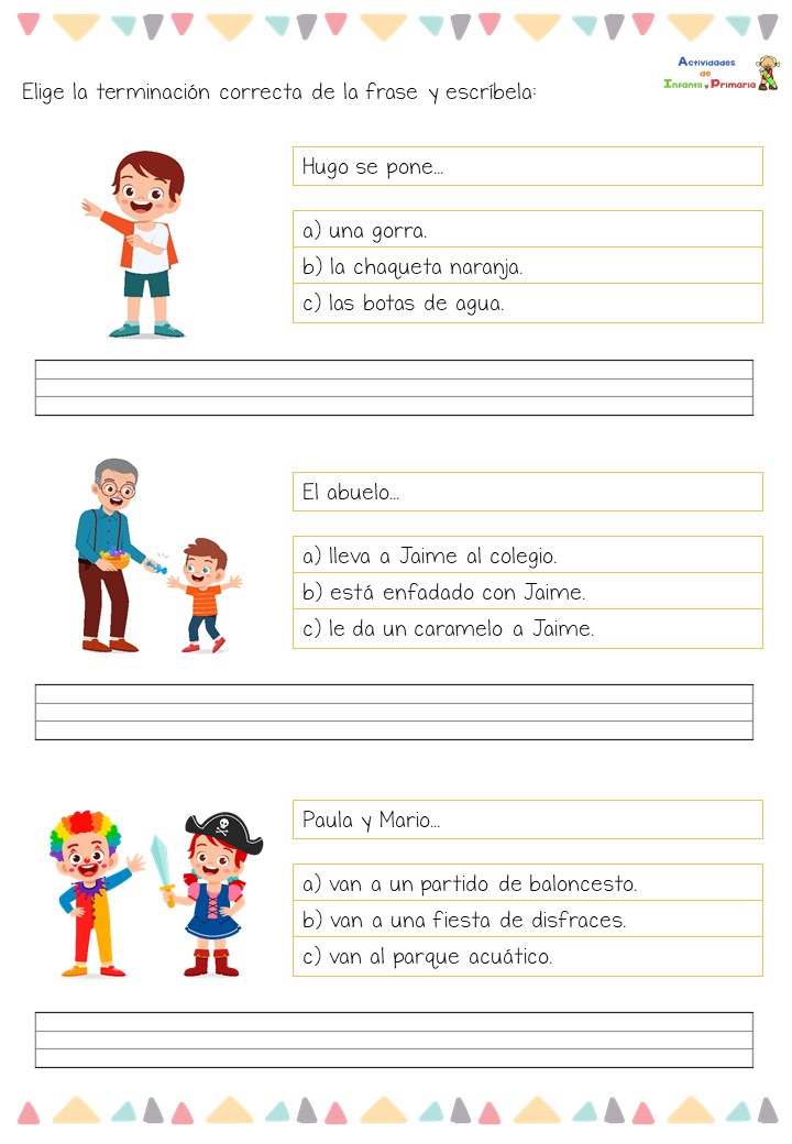 Construcción De Frases 4 