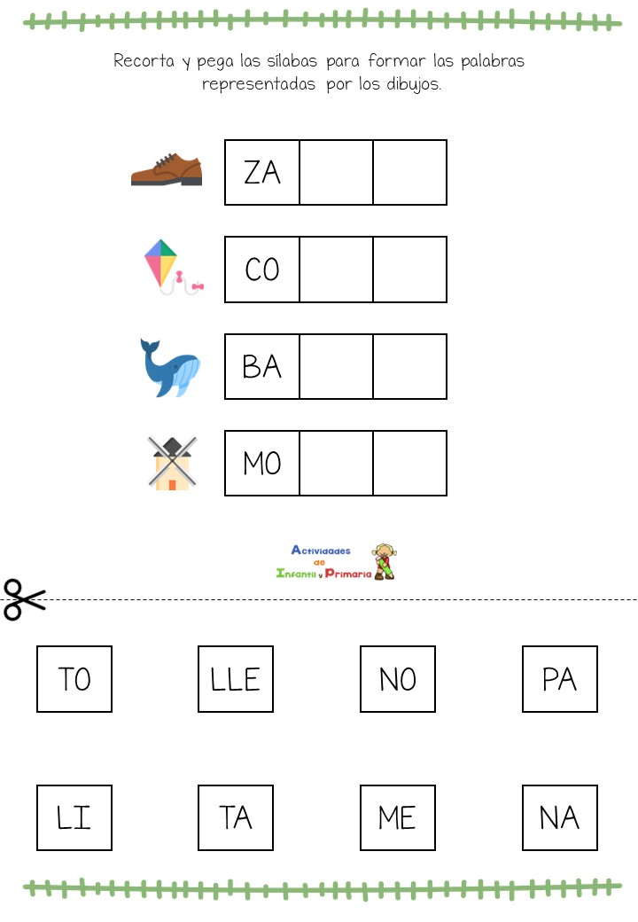 formar palabras trisilabas (3)