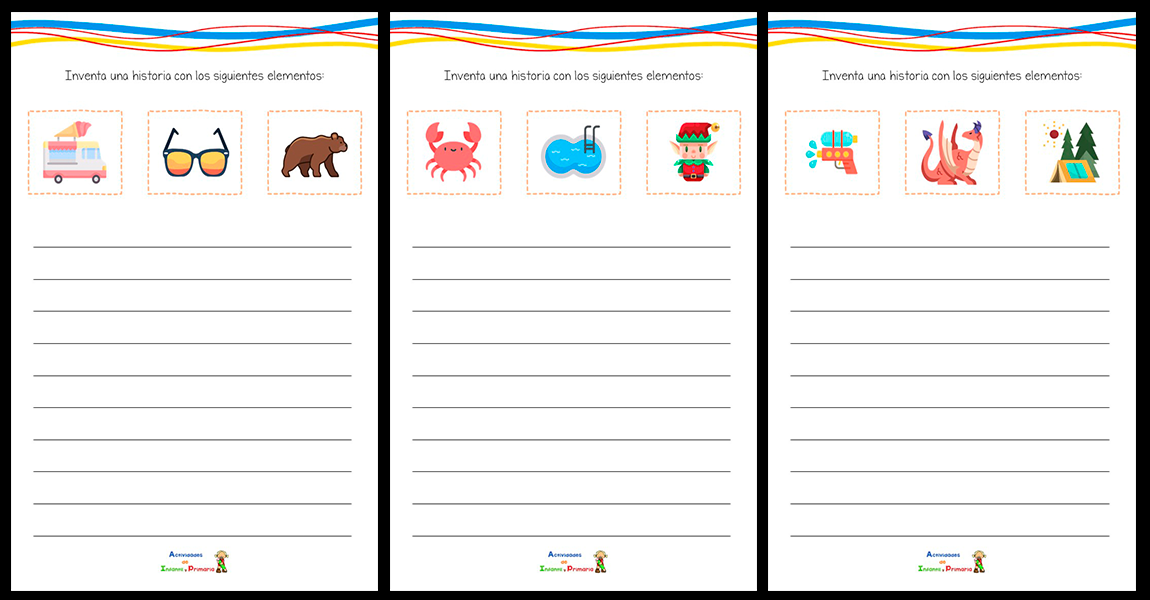 Escritura creativa: Inventa historias de verano - Actividades de ...