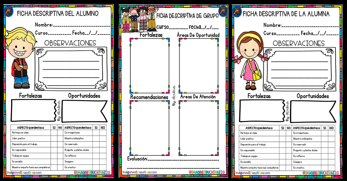 Ficha descriptiva del alumno y grupo: Diferentes modelos y diseños ...