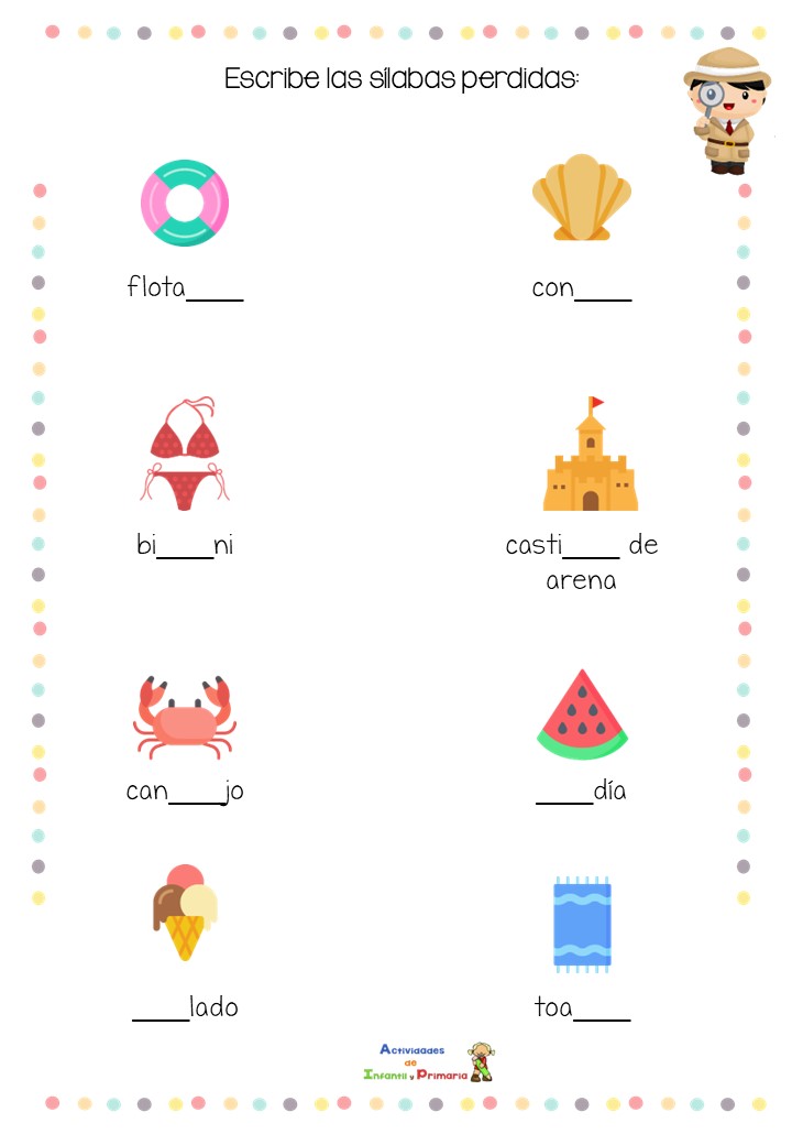 silaba perdida vocabulario verano (1)