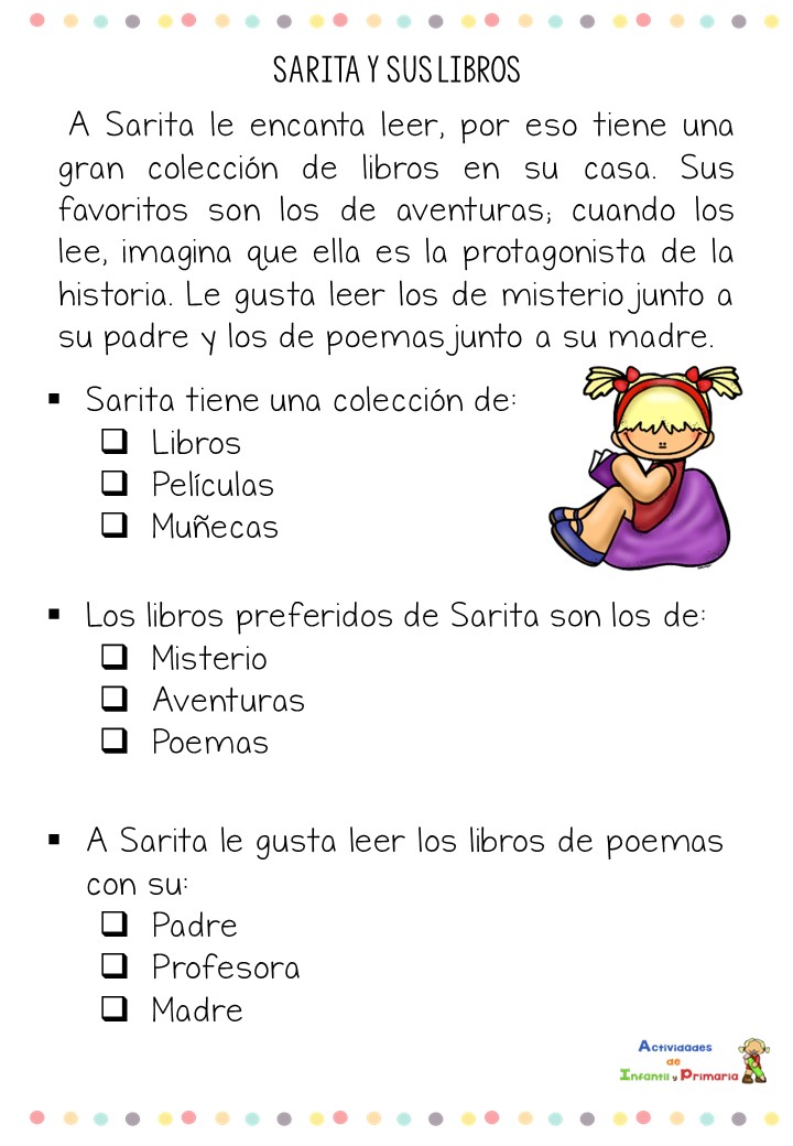Cuaderno De Lectura Y Escritura Lecturas Cortas Para Ni Os ...