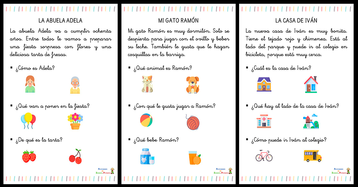 Nuevas lecturas comprensivas para trabajar la comprensión lectora nivel ...