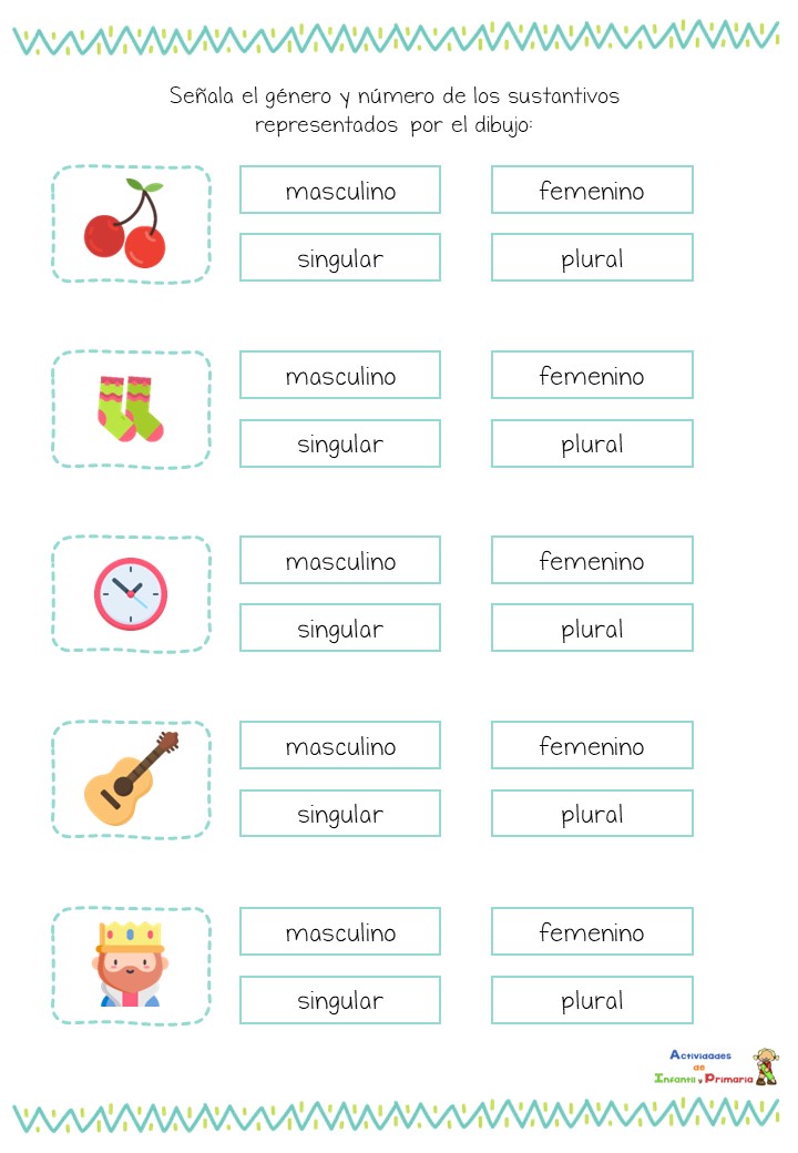Genero Y Numero De Un Sustantivo Ciclo De Vida De La Mariposa Apuntes ...