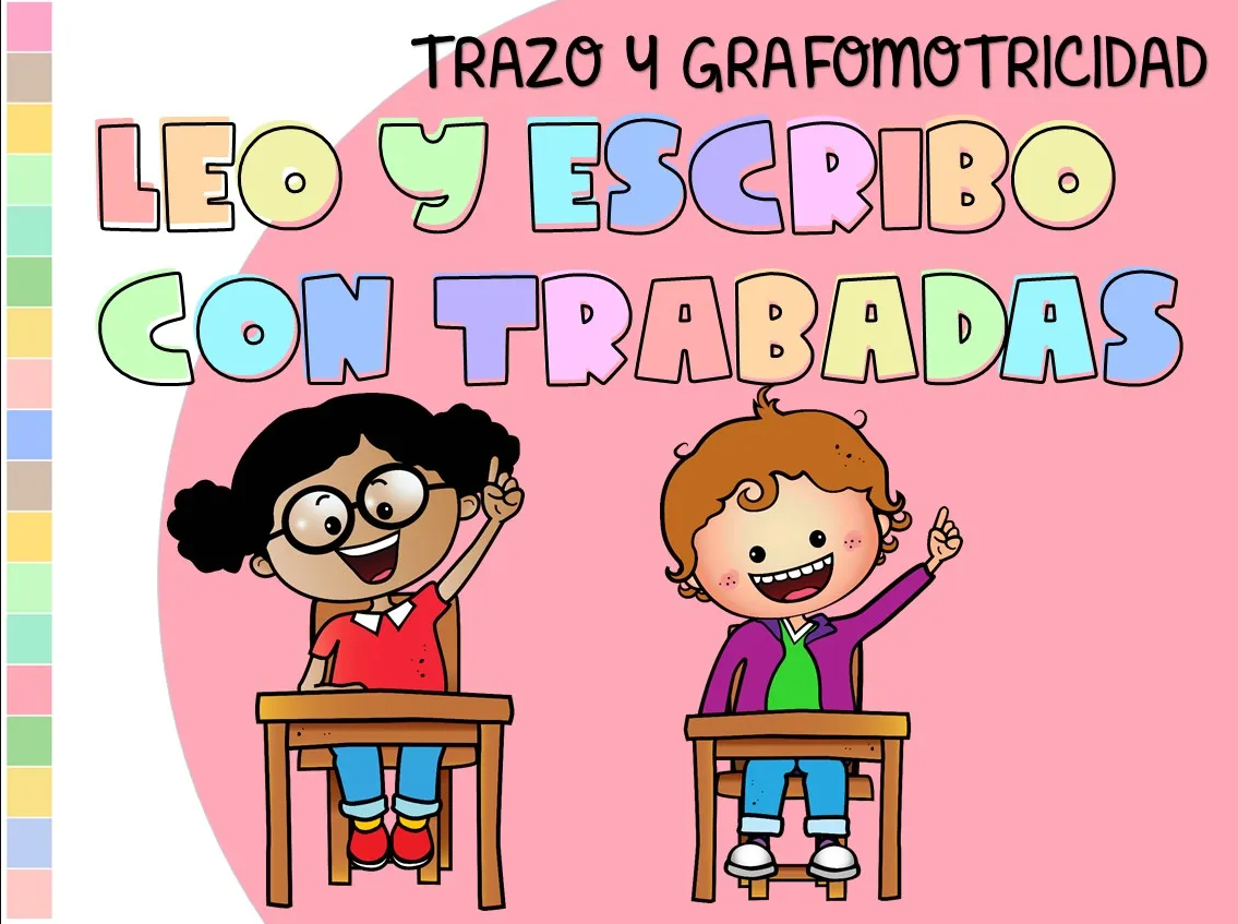 Mi cuaderno de sílabas trabadas: Traza y colorea - Actividades de ...